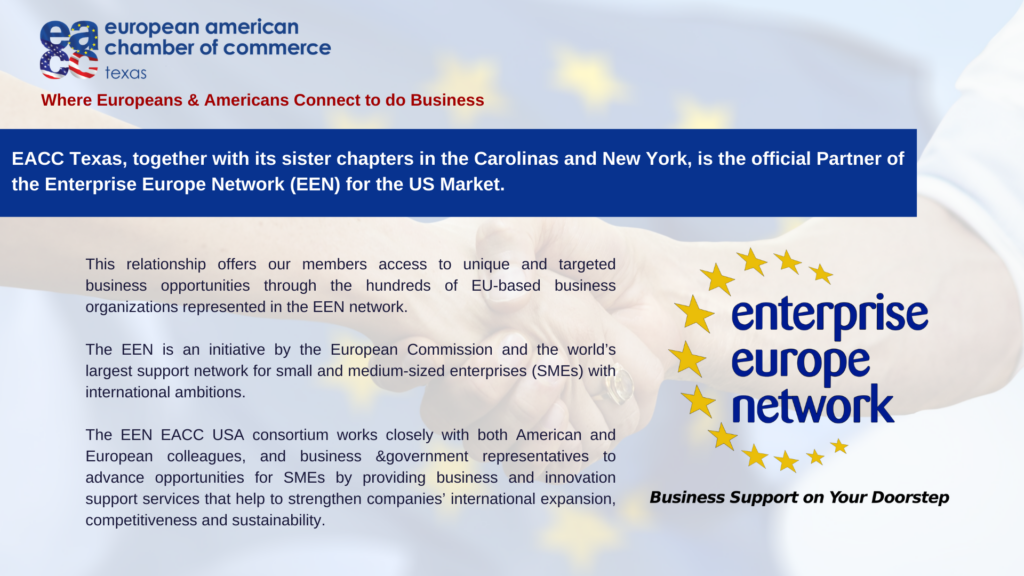 Europe Enterprise Network - European American Chamber of Commerce Texas [EACCTX] | Your Partner ...